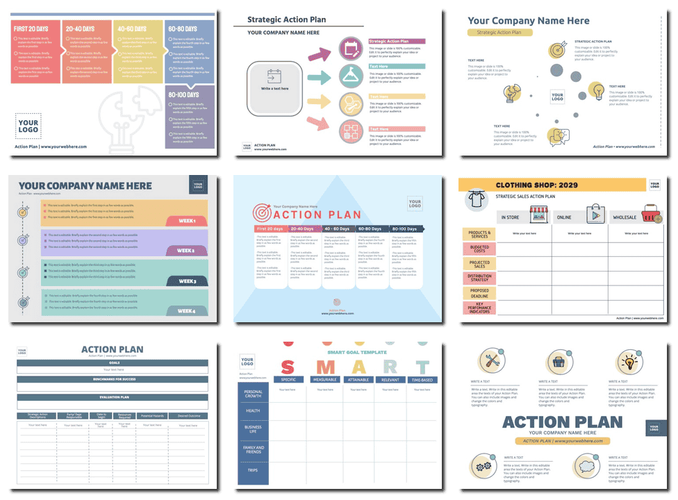 Free Action Plan Templates