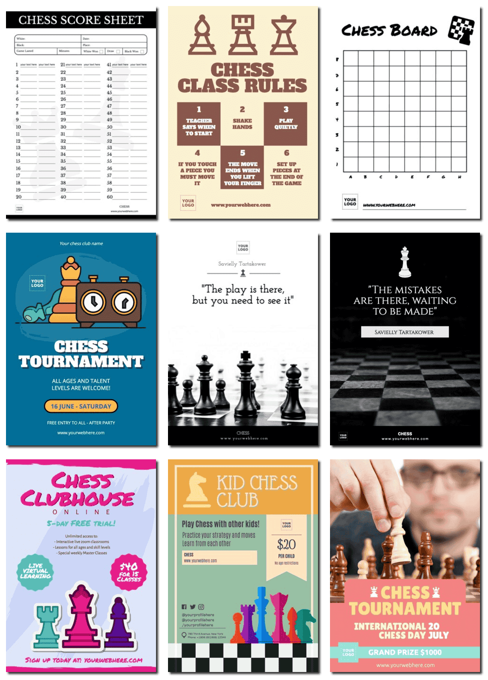 Chess Rules For Kids Printable
