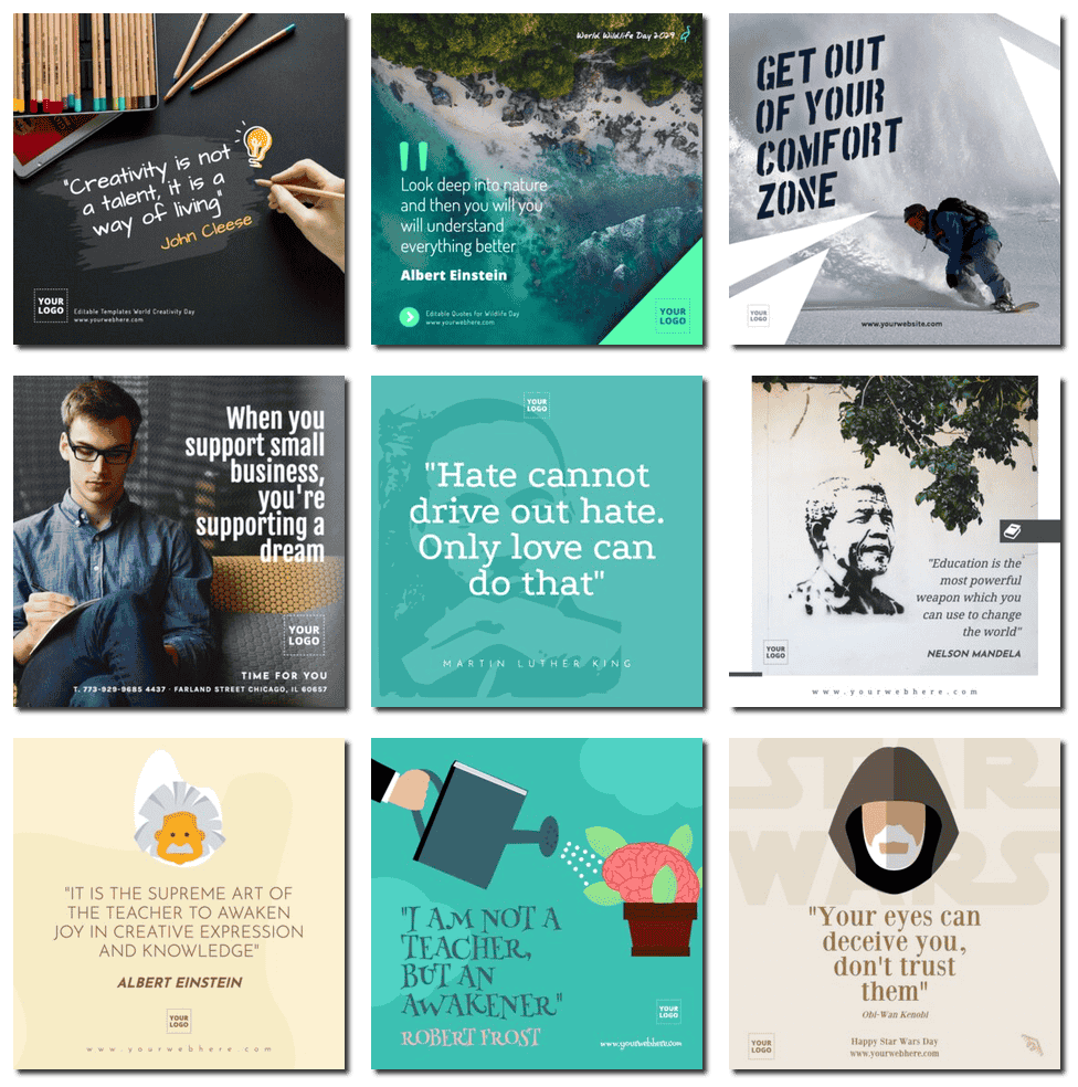 Business Success Quotes Banner