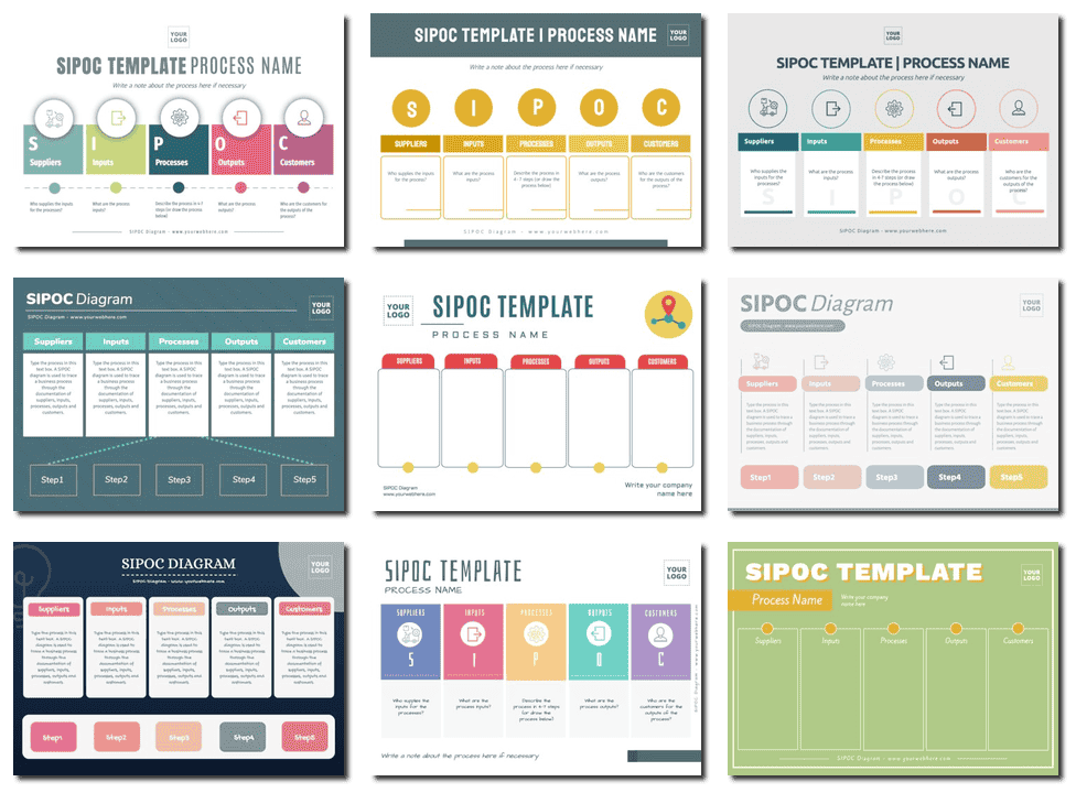Sipoc Template Editable