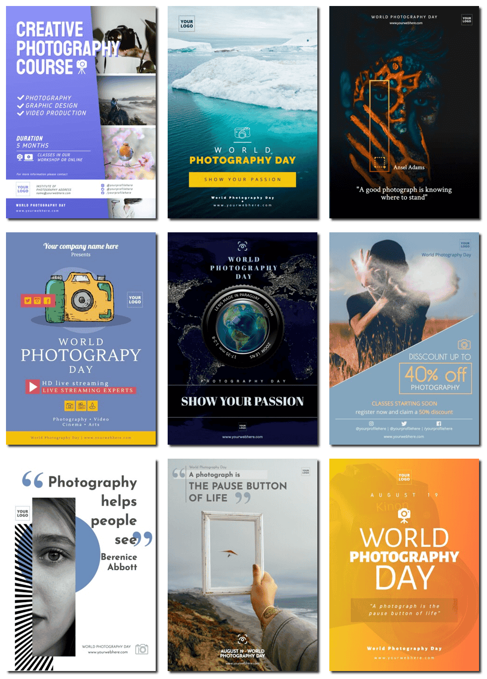Creative Photography Posters