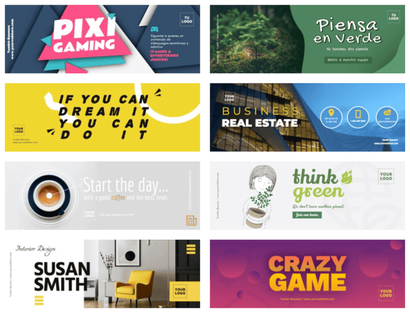 Crea banners de Tumblr con plantillas online