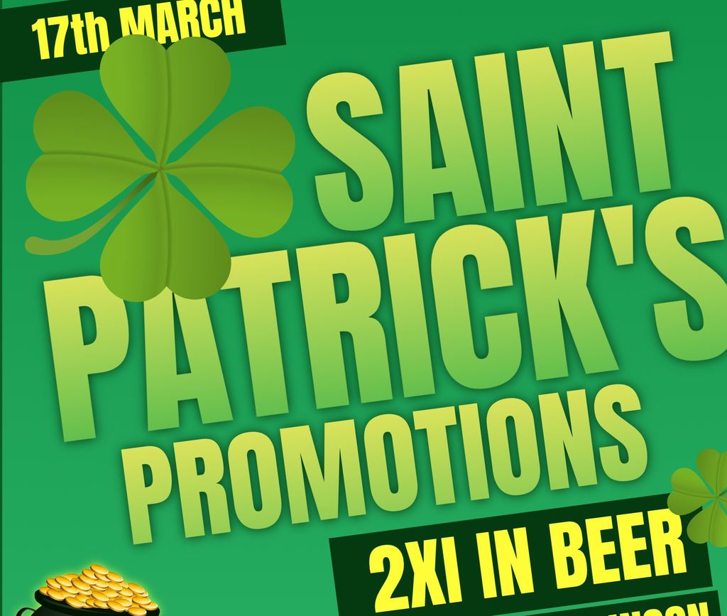 St. Patrick's day promotions templates
